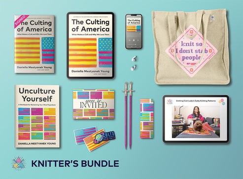 The Culting of America PRE-SALE (SHIPS BY JANUARY 20, 2026) – Knitting ...